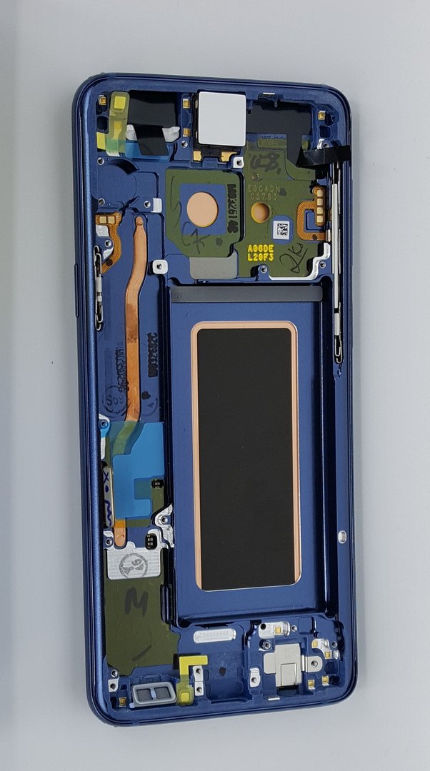 Samsung Galaxy S9 SM-G960F LCD Screen Blue - Samsung-parts.net