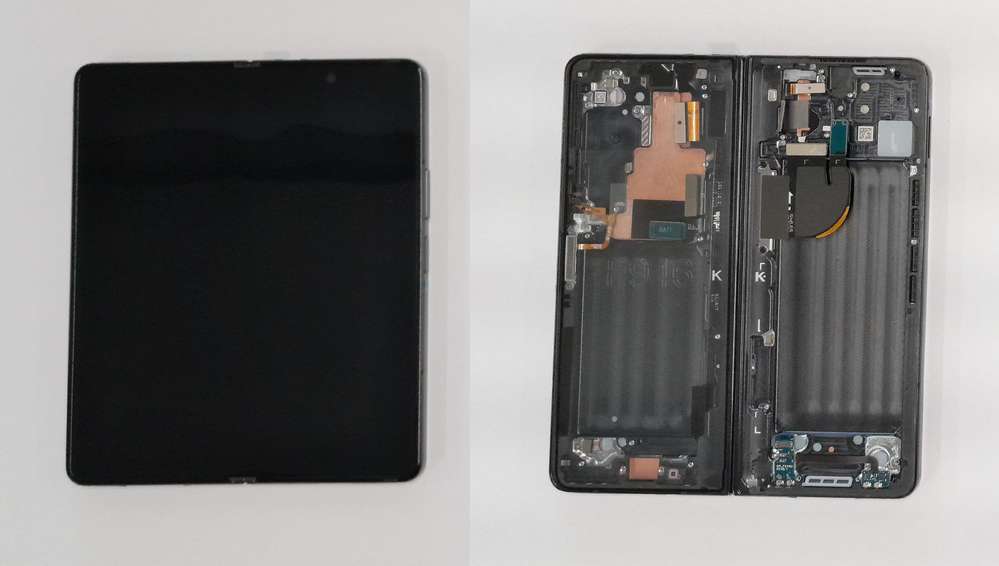 Samsung Galaxy Z Fold5 SM-F946B LCD Screen Black - Samsung-parts.net