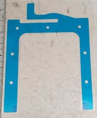 Samsung Galaxy S25 FE SM-S731B Front Mid Tape - Samsung-parts.net